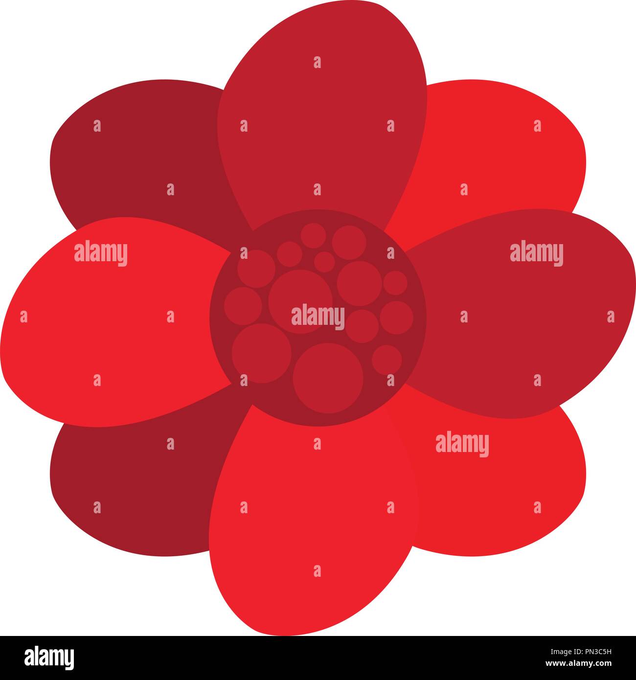Isolated abstract flower icon Stock Vector Image & Art - Alamy