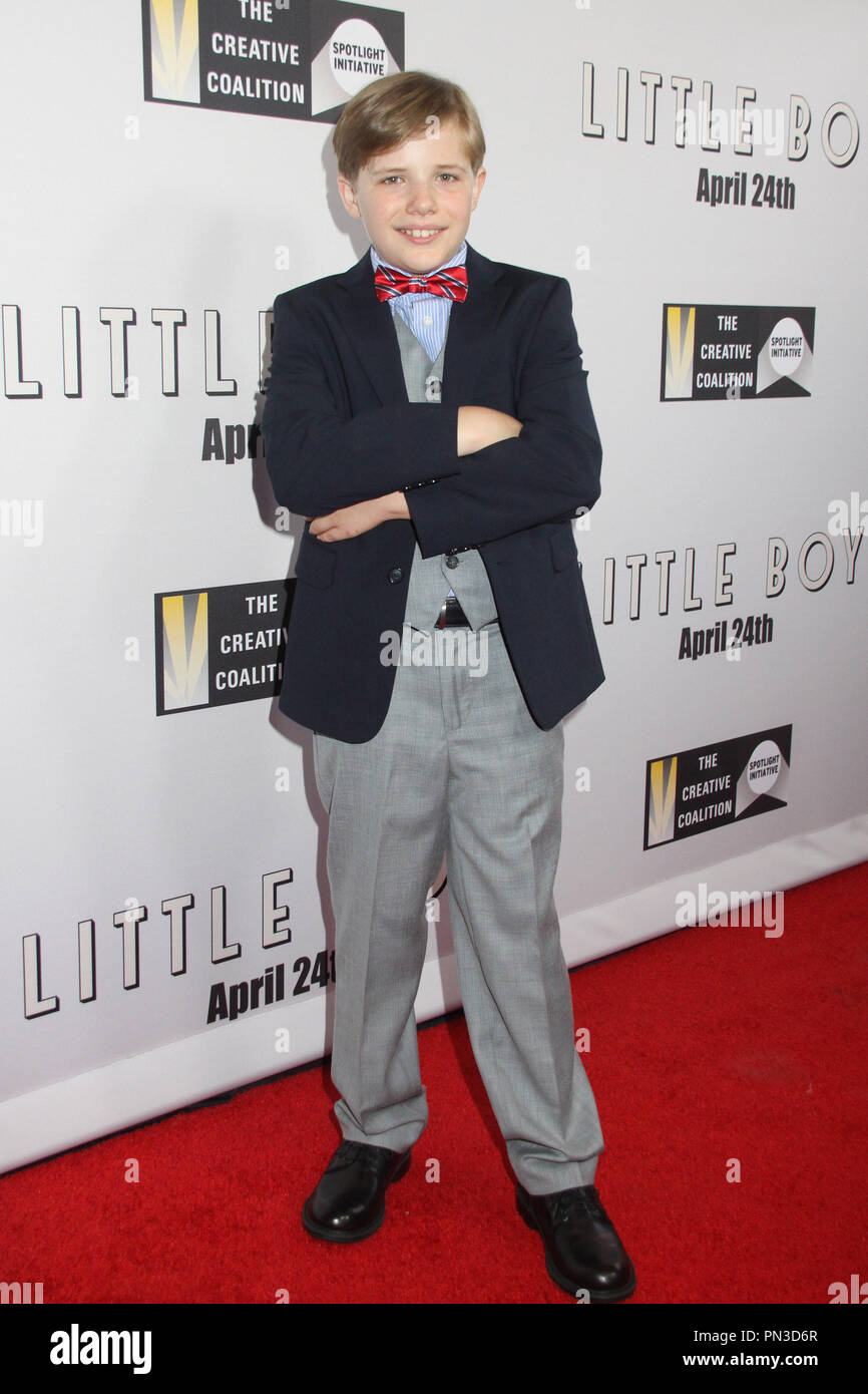 Jakob Salvati 04/14/2015 "Little Boy" Premiere held at the Regal ...