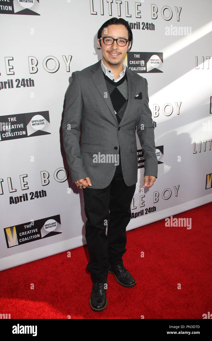 Efren Ramirez 04/14/2015 "Little Boy" Premiere held at the Regal ...