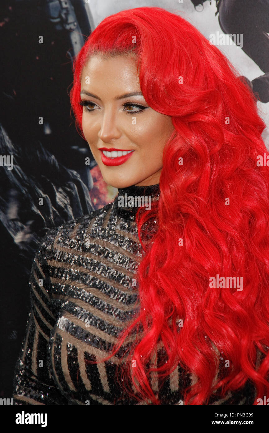 Eva Marie at the World Premiere of Warner Bros. Pictures' "San Andreas ...