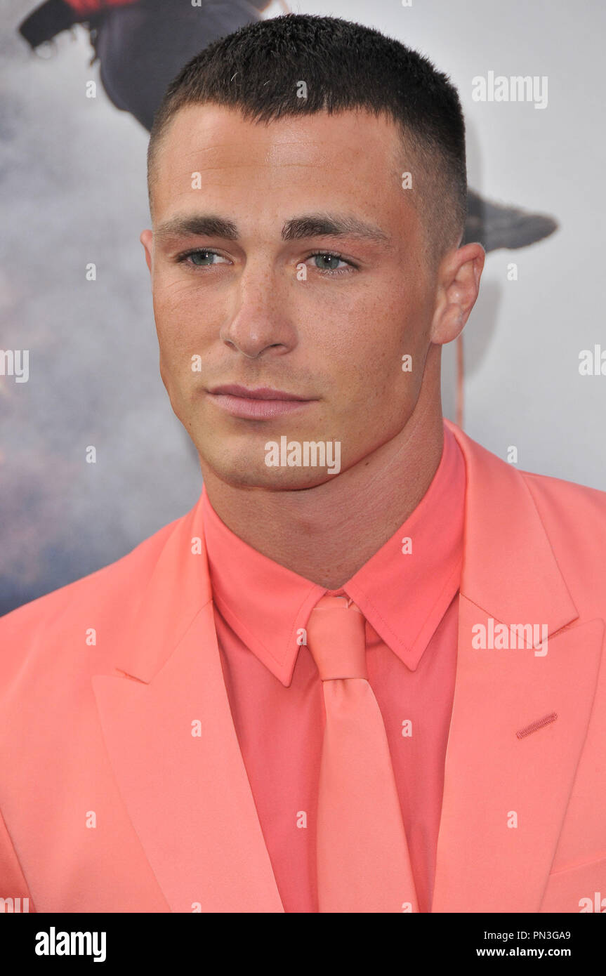 Colton Haynes at the "San Andreas" Los Angeles Premiere held at the TCL ...