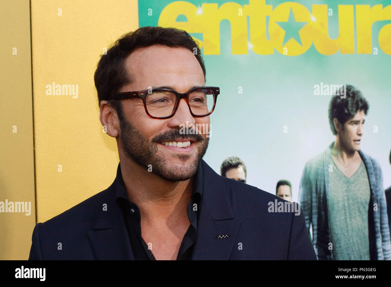 Jeremy Piven at the Premiere of Warner Bros. Pictures' "Entourage" held ...