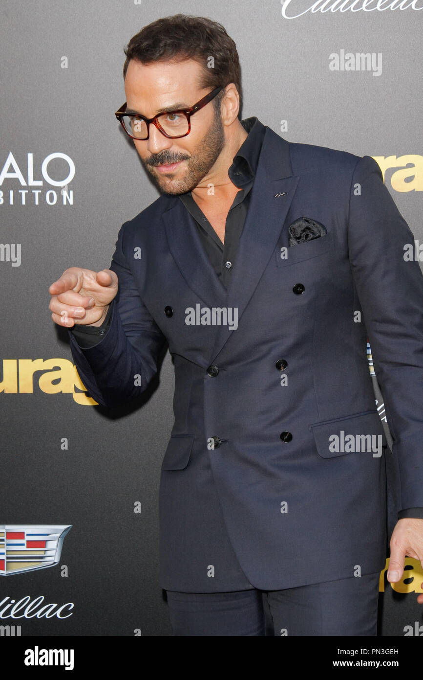 Jeremy Piven at the Premiere of Warner Bros. Pictures' "Entourage" held ...