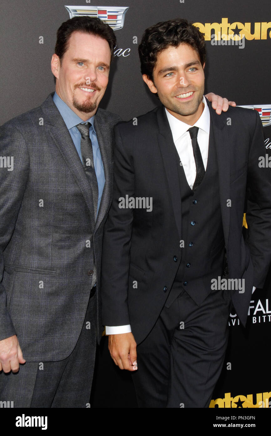 Kevin Dillon and Adrian Grenier at the Premiere of Warner Bros ...