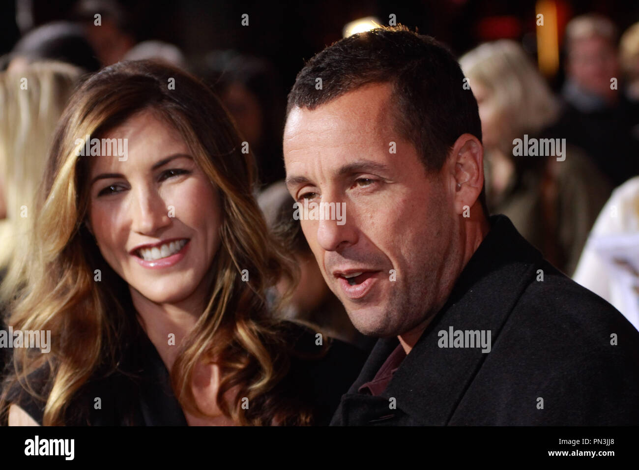 Adam Sandler and wife Jackie Sandler at the Netflix Premiere of "The ...