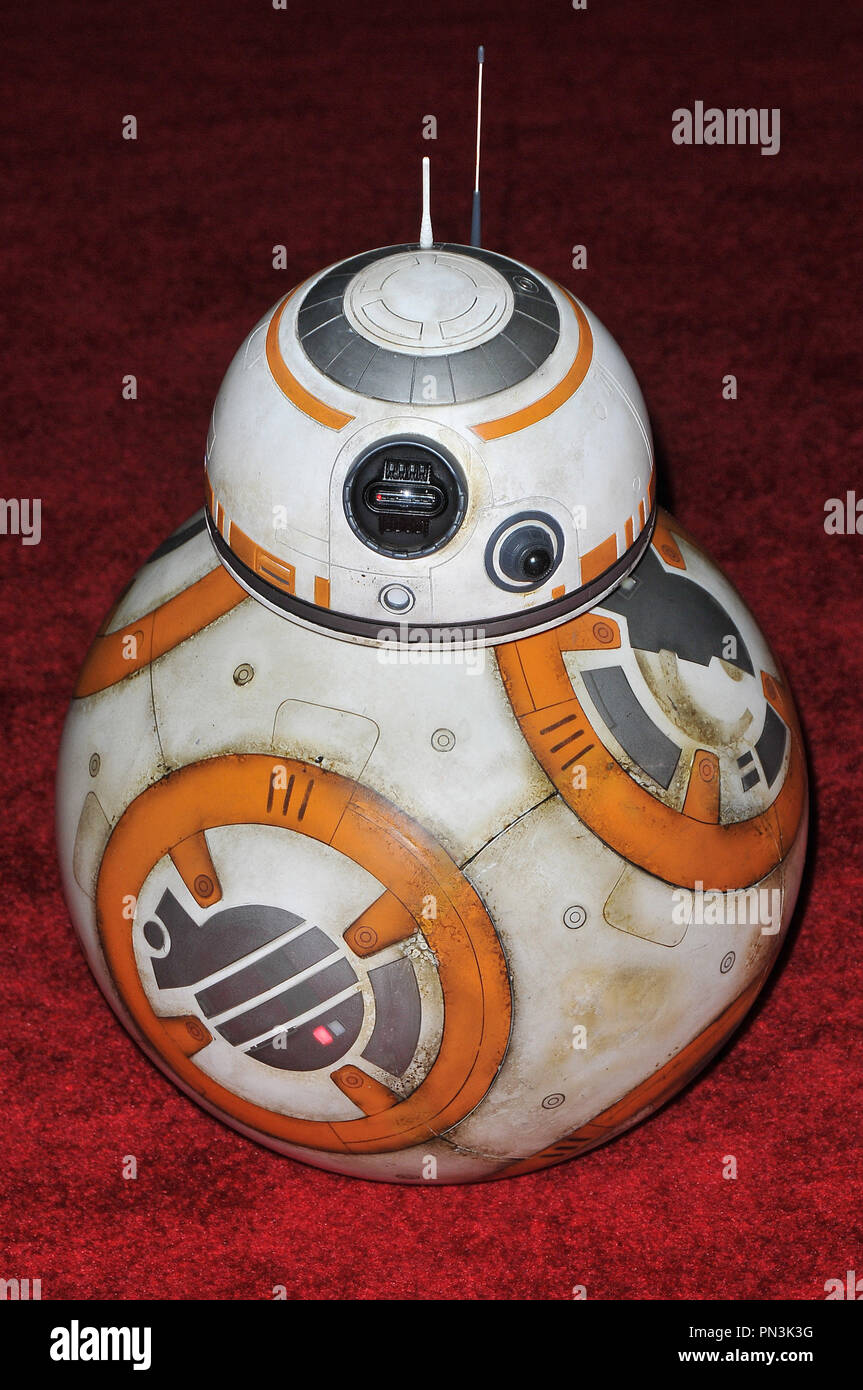 Star Wars character BB-8 at the "Star Wars: The Force Awakens" World ...