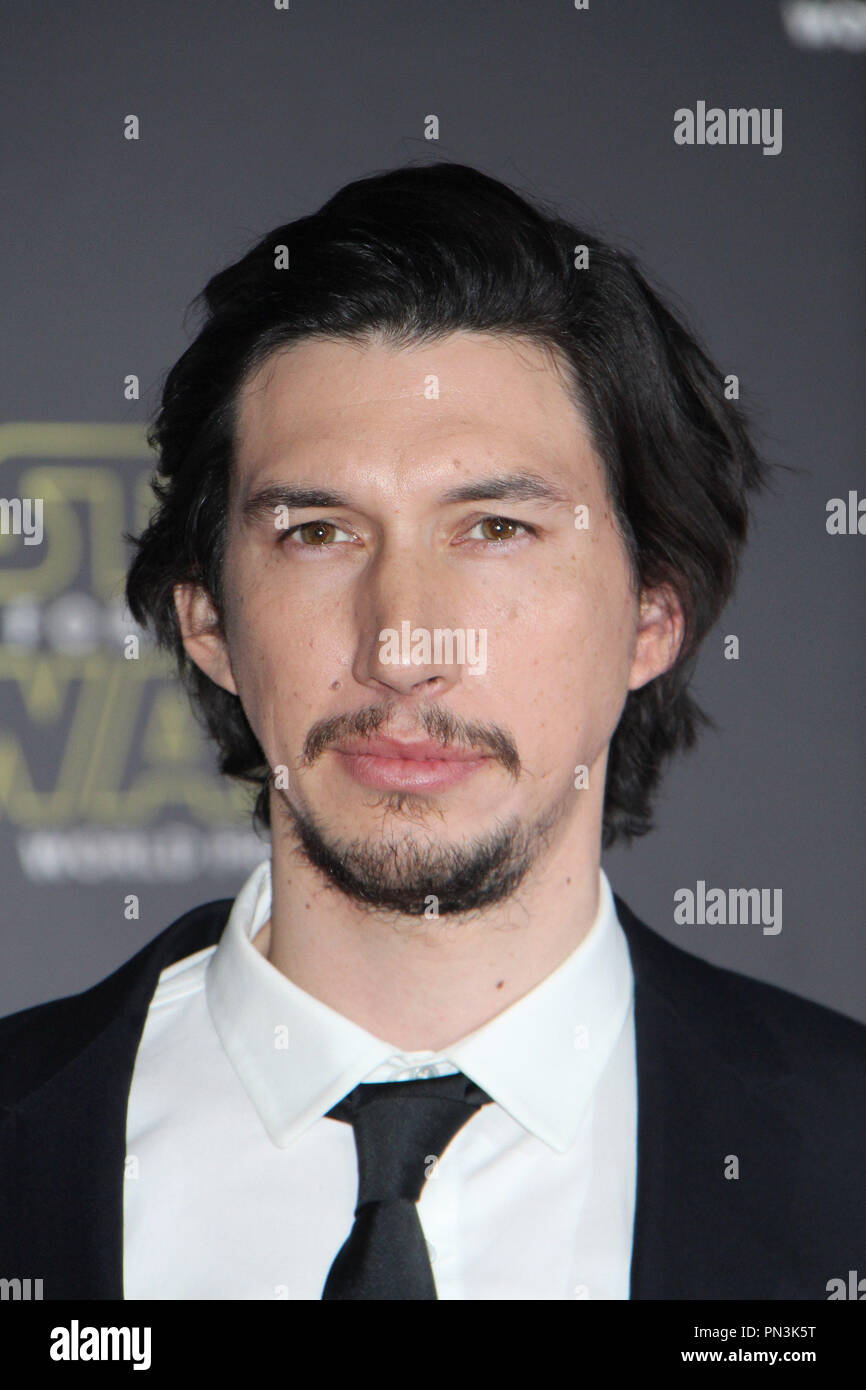Adam Driver 12/14/2015 "Star Wars The Force Awakens" Premiere held at ...
