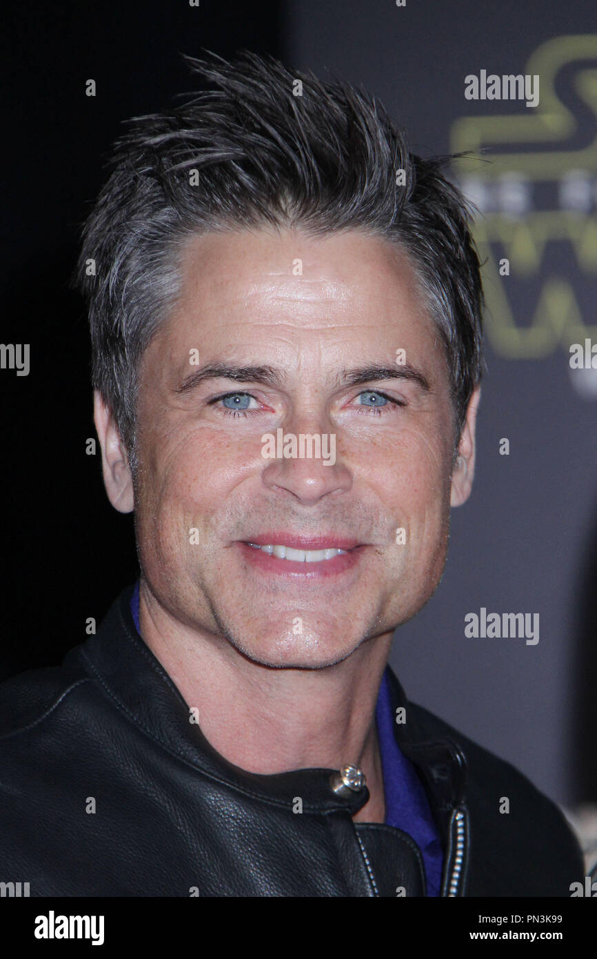Rob Lowe 12/14/2015 "Star Wars The Force Awakens" Premiere held at the ...
