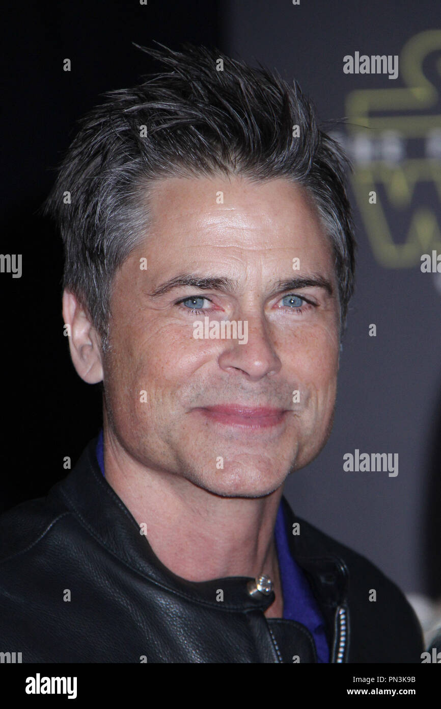 Rob Lowe 12/14/2015 "Star Wars The Force Awakens" Premiere held at the ...