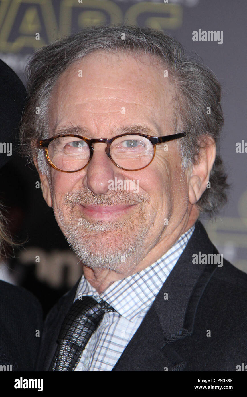 Steven Spielberg 12/14/2015 "Star Wars The Force Awakens" Premiere held ...