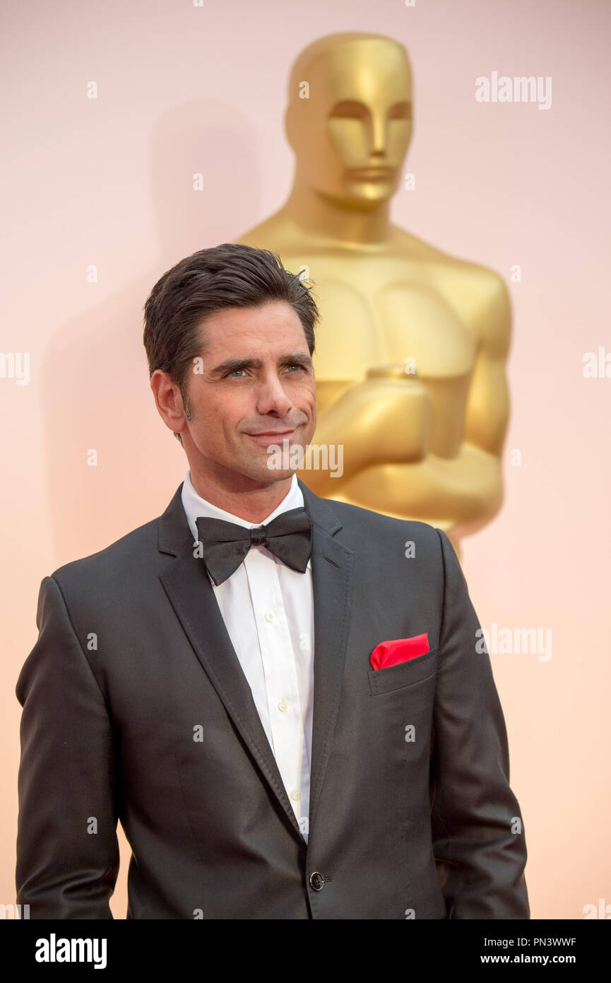 Actor John Stamos arrives for the live ABC Telecast of The 87th Oscars ...