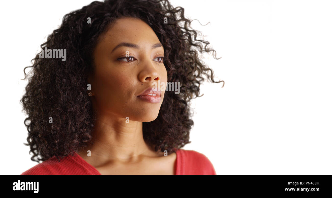 Peaceful expression hi-res stock photography and images - Alamy