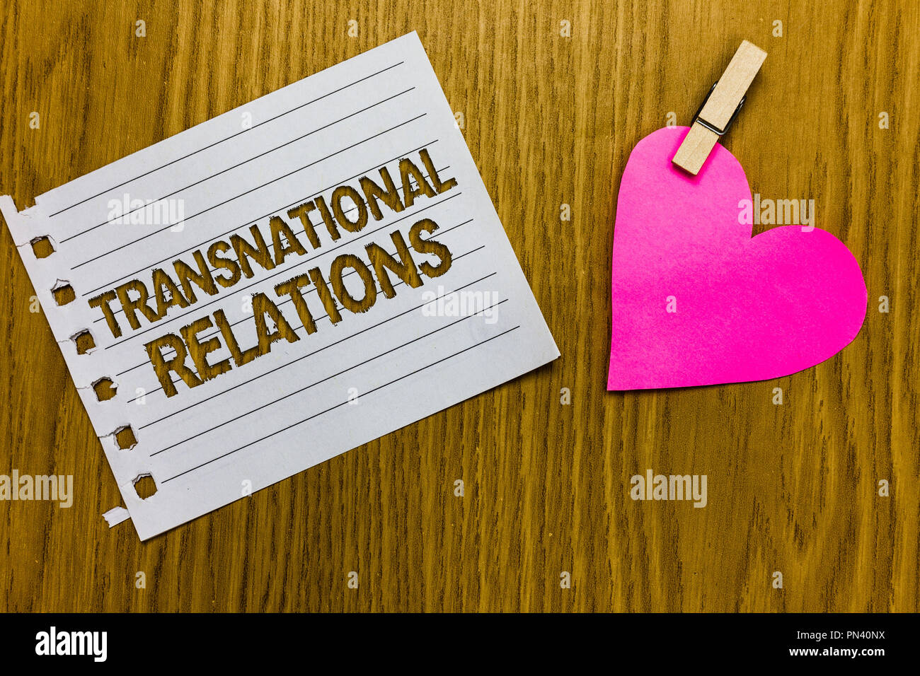 Conceptual Hand Writing Showing Transnational Relations Business Photo Showcasing International