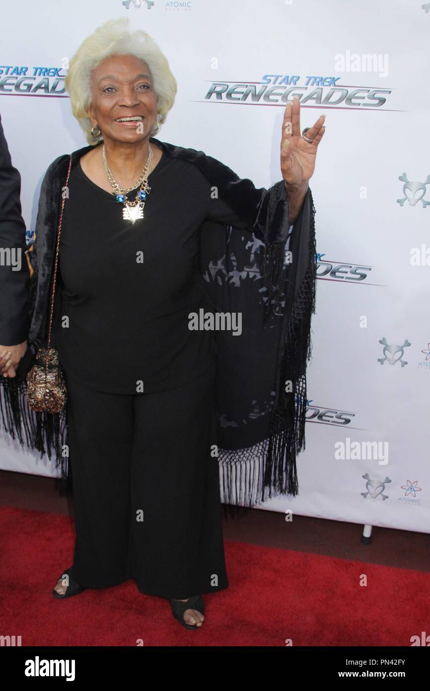 Nichelle Nichols 08/01/2015 The Premiere of "Star Trek: Renegades" held ...
