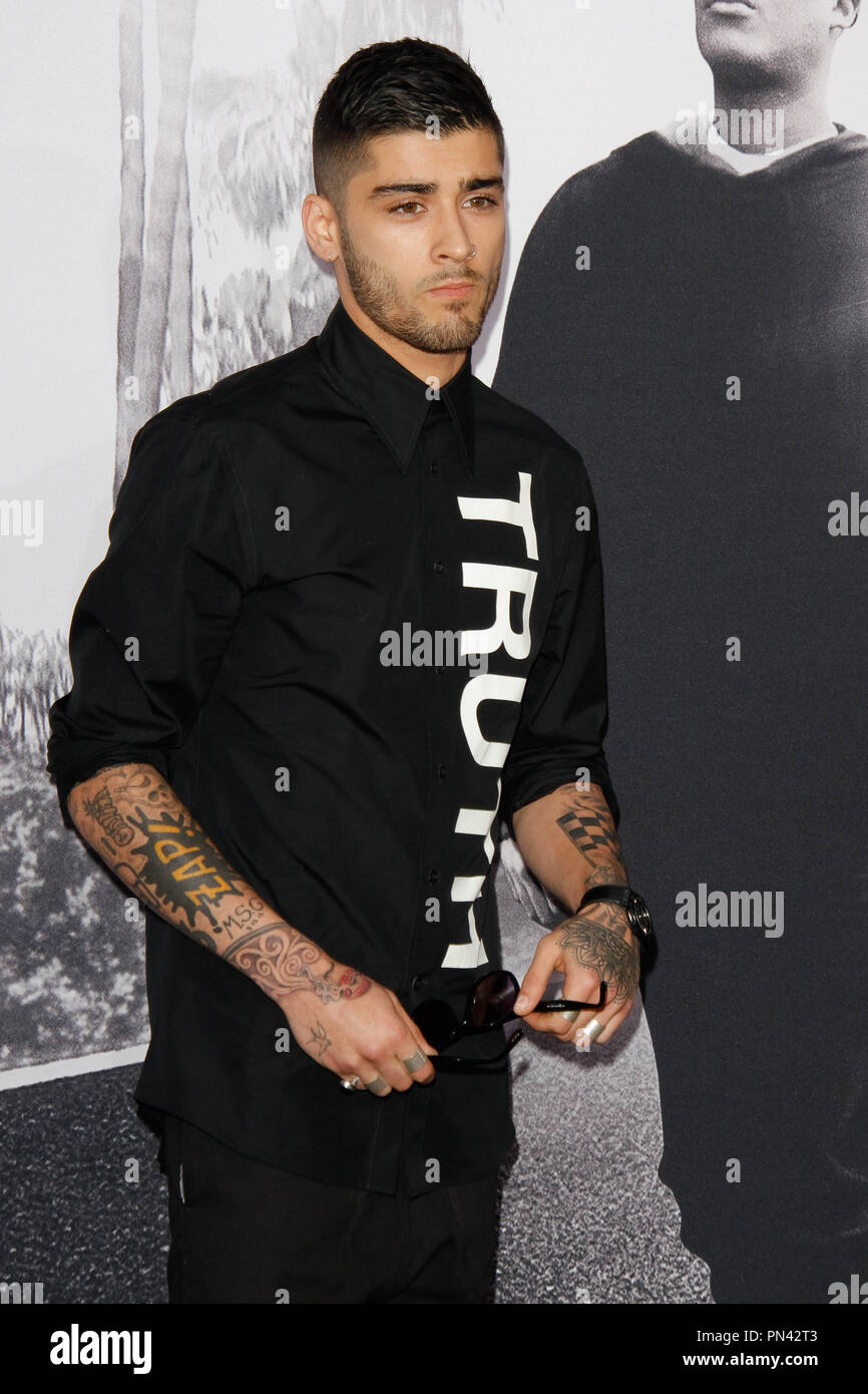 Zayn Malik at the Universal Pictures and Legendary Pictures Premiere of ...