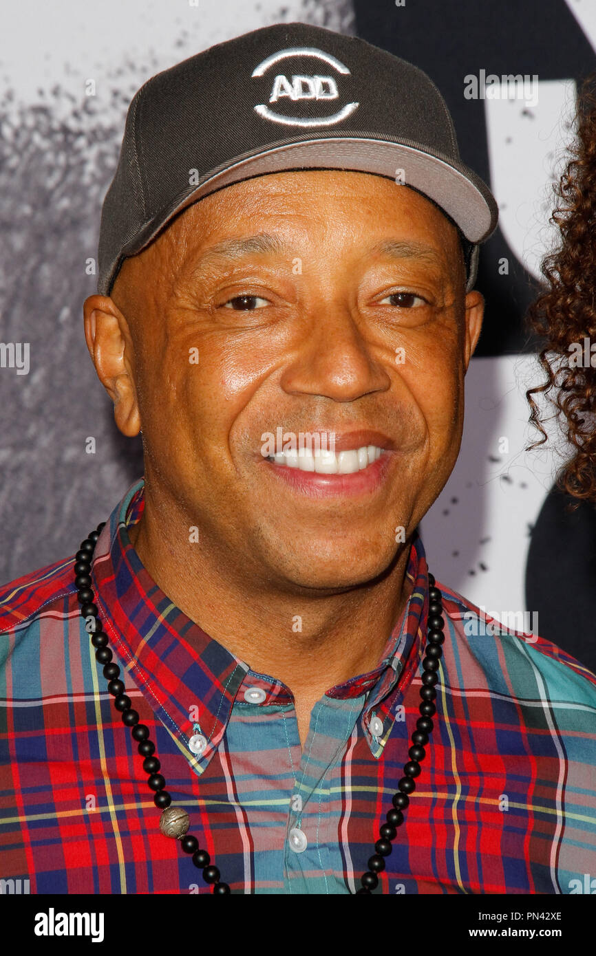 Russell Simmons at the Universal Pictures and Legendary Pictures ...