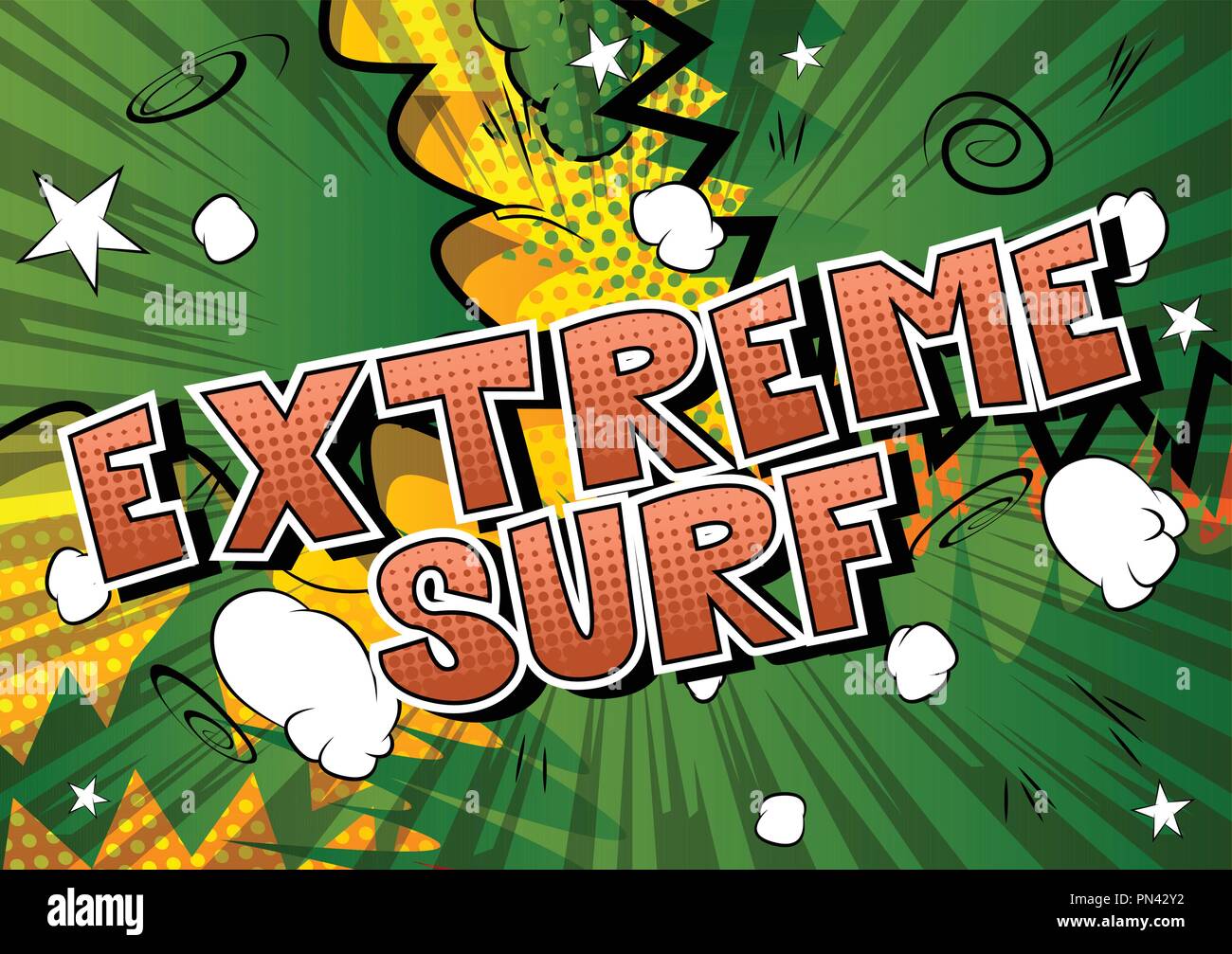 Extreme water fun abstract Stock Vector Images - Alamy