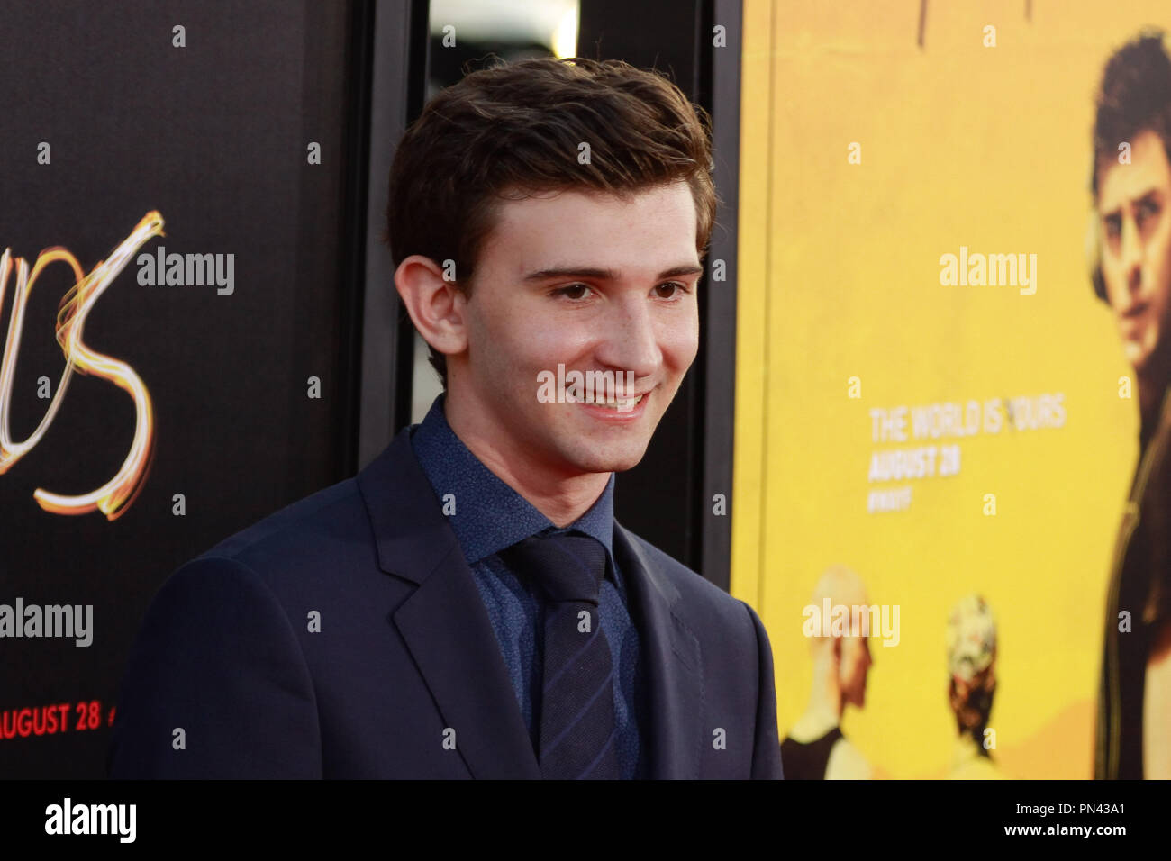 Alex Shaffer at the Premiere of Warner Bros. Pictures' and StudioCanal ...