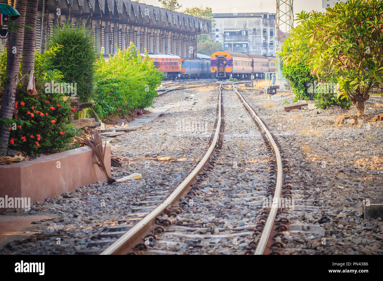 Empty Railway Lines High Resolution Stock Photography and Images - Alamy