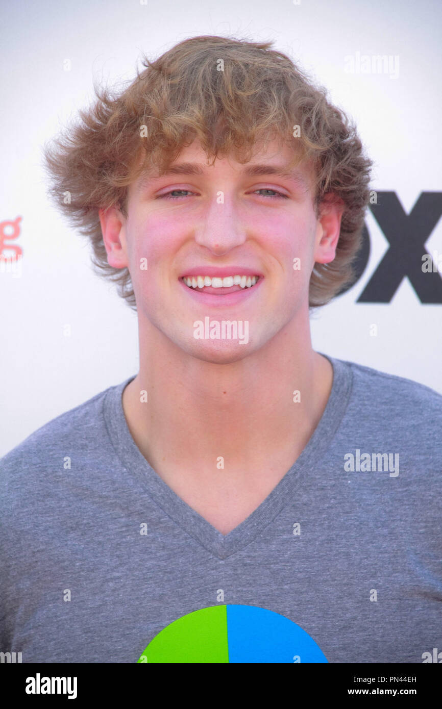 Logan Paul 09/11/2015 Think It Up Education Initiative held at Barker ...