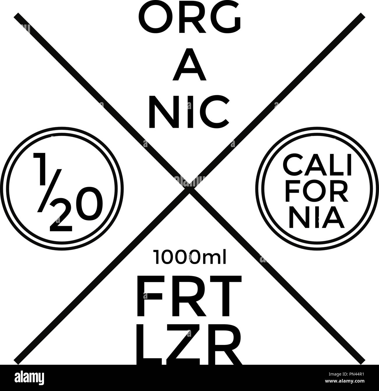 Organic Fertilizer Label