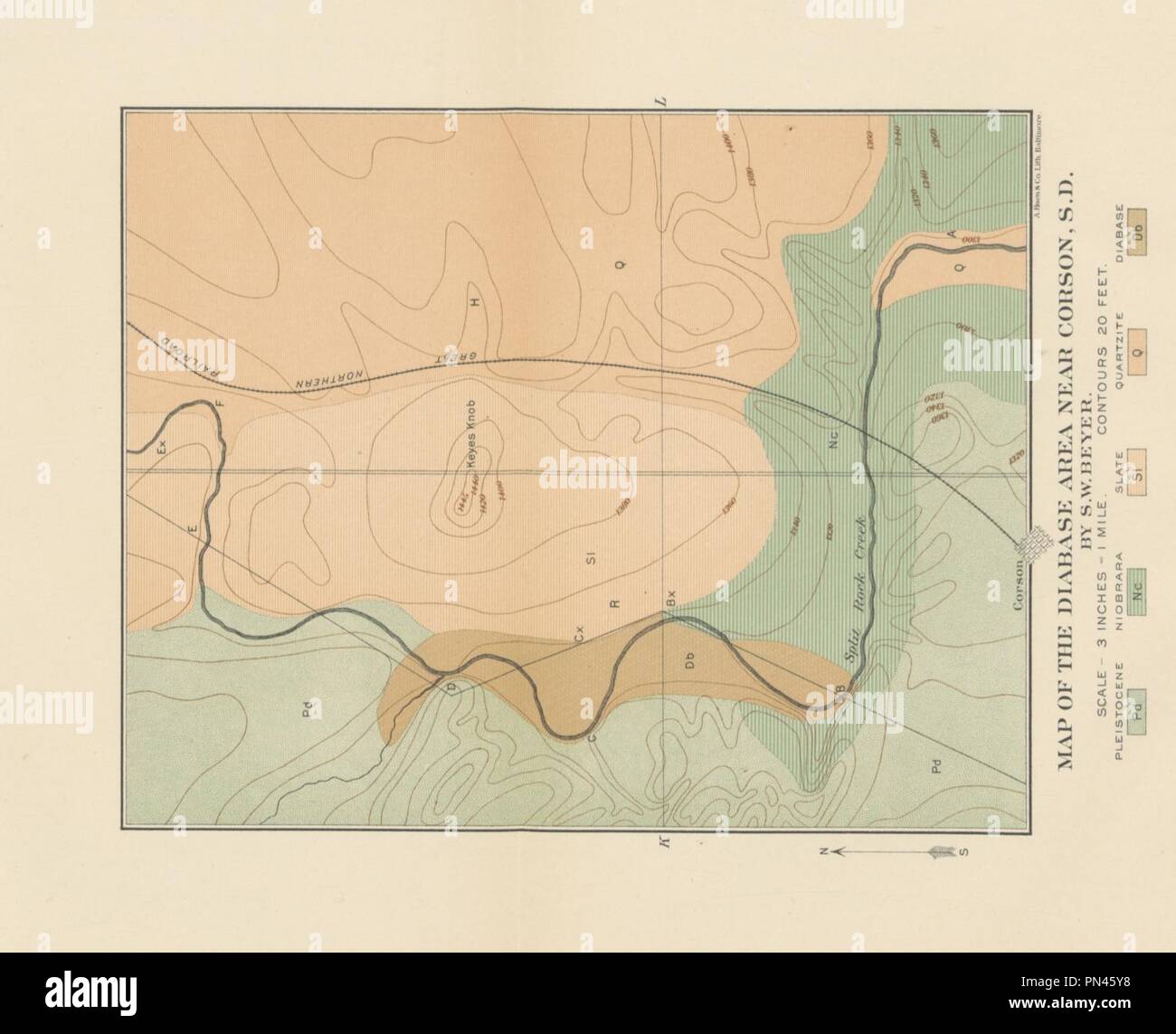 Sioux quartzite hi-res stock photography and images - Alamy