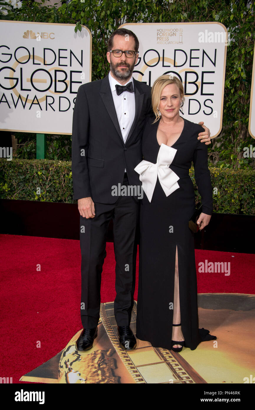 Presenter Patricia Arquette (R) and Eric White attend the 73rd Annual ...