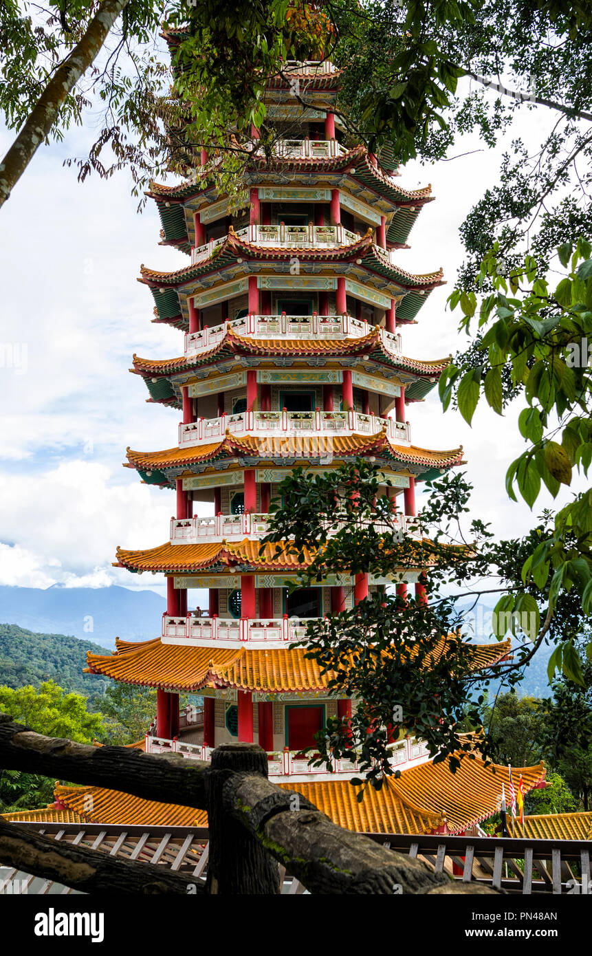 Pagoda Chin Swee Temple, Genting Highland, Malaysia - The temple is ...
