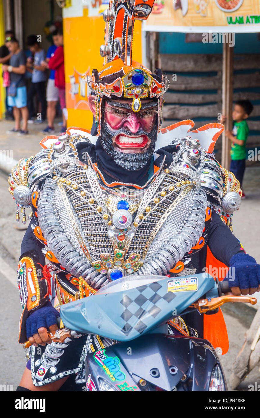 Participant in the Moriones festival in Boac Marinduque island the ...