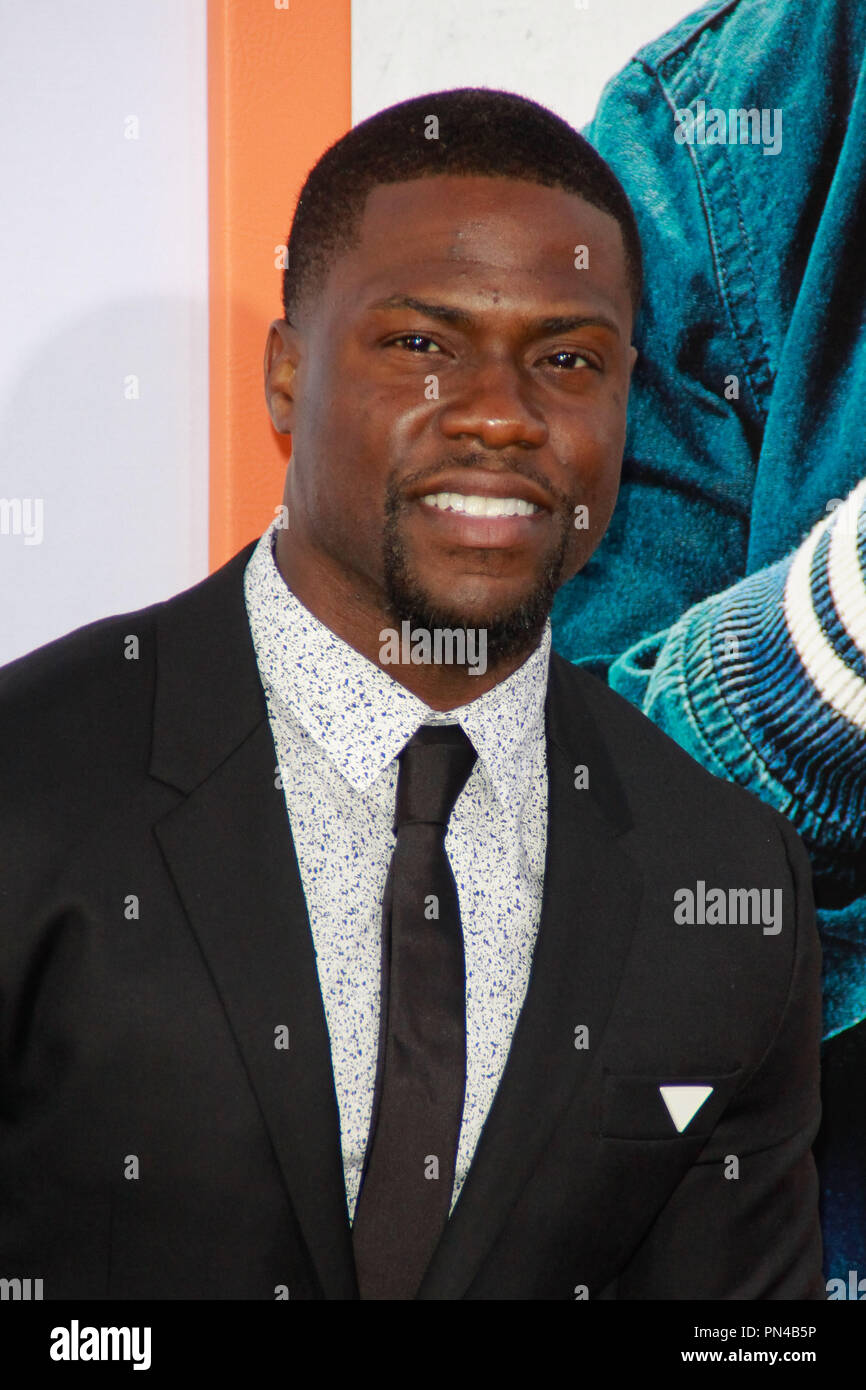 Kevin Hart at the Premiere of Warner Bros. Pictures' "Get Hard" held at ...