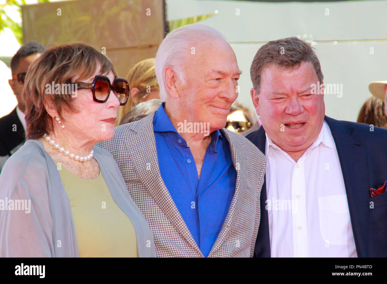 Shirley MacLaine, Christopher Plummer and William Shatner at TCM's Hand ...
