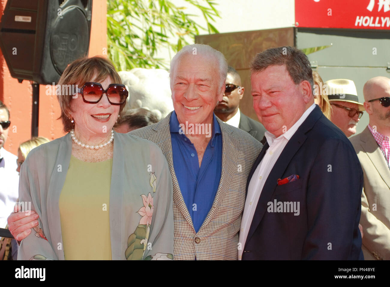 Shirley MacLaine, Christopher Plummer and William Shatner at TCM's Hand ...