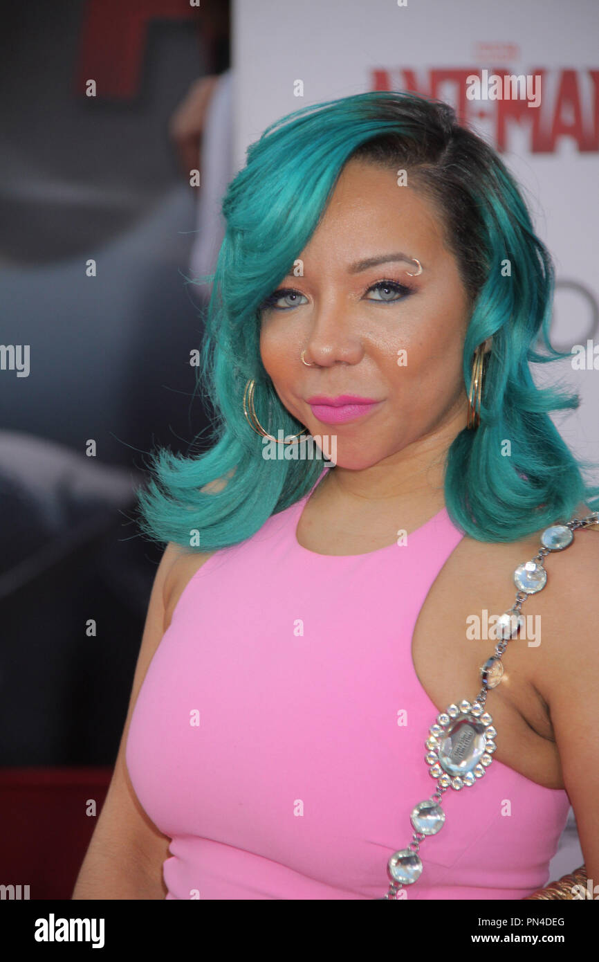 Tameka "Tiny" Cottle 06/29/2015 The World Premiere of Marvel's "Ant-Man ...
