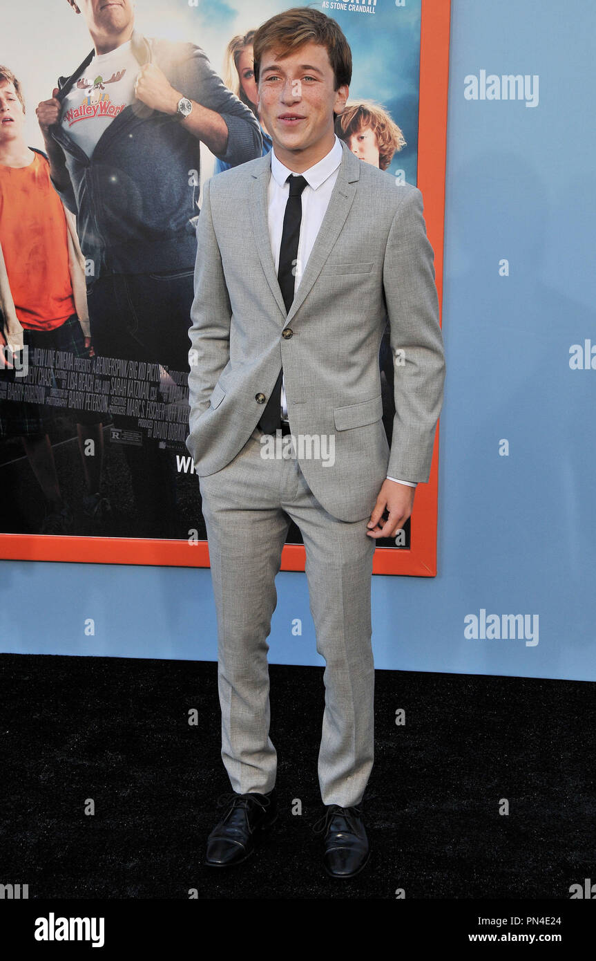Skyler Gisondo At The Vacation Los Angeles Premiere Held At The Regency Village Theatre In