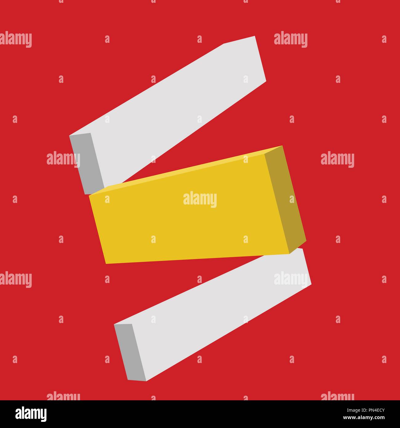 Flat design business Vector Illustration Empty template esp isolated ...