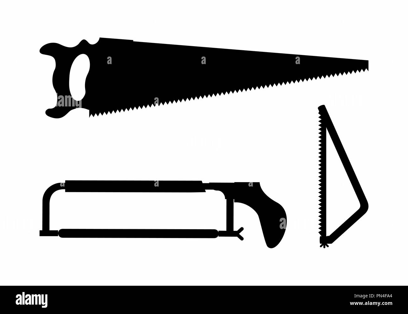 Saws Stock Vector Images - Alamy