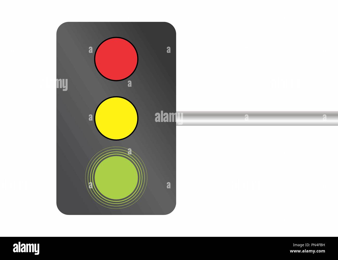 Traffic on highway intersection Stock Vector Images - Alamy