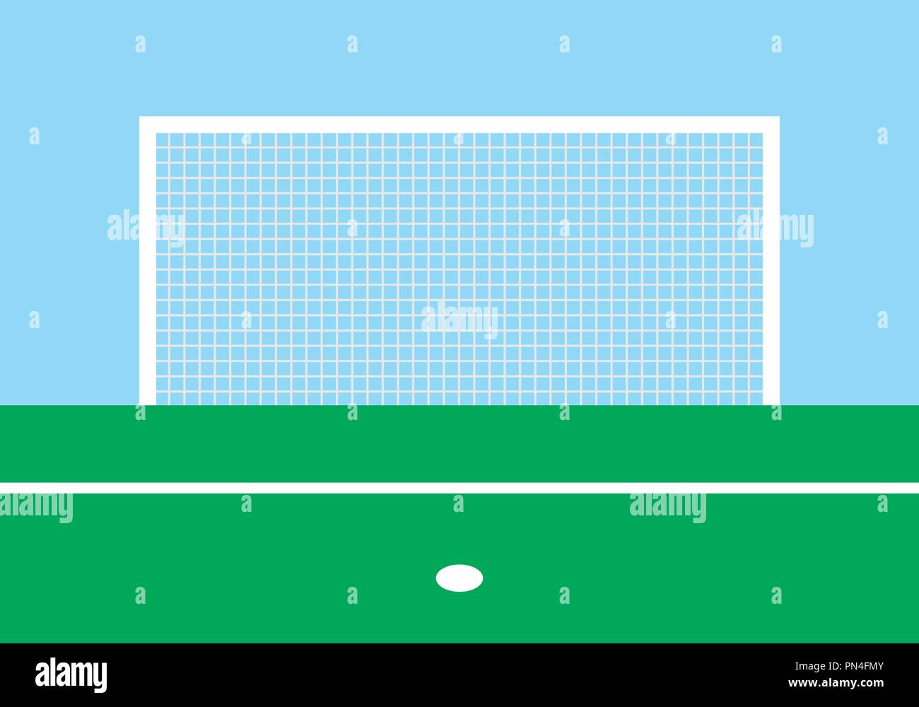 Soccer field cartoon Stock Vector Images - Alamy