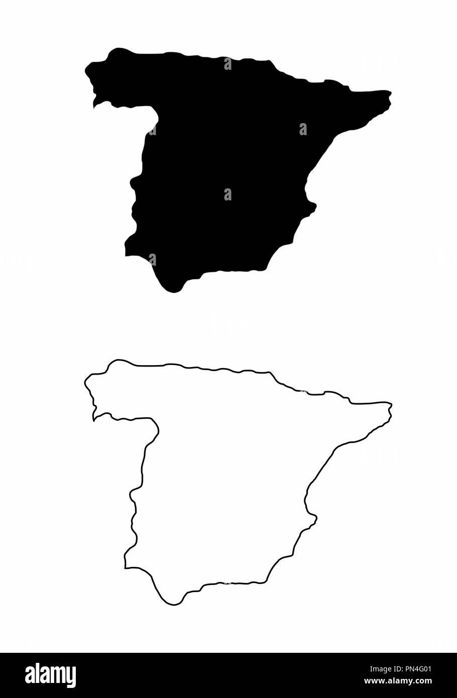 Geographical center Cut Out Stock Images & Pictures - Alamy