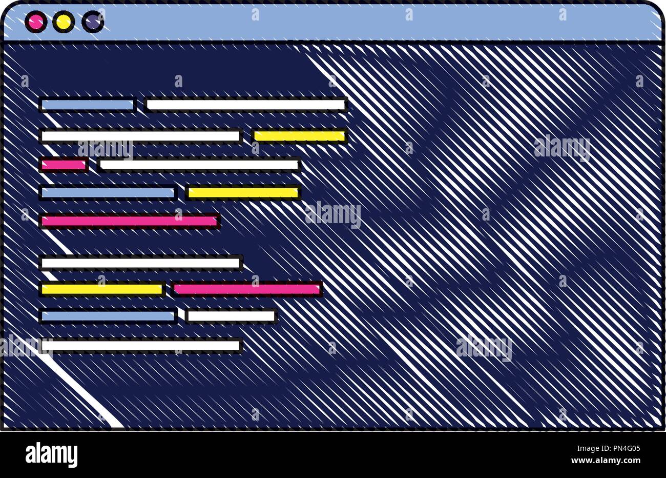 grated website programming code system technology Stock Vector Image ...