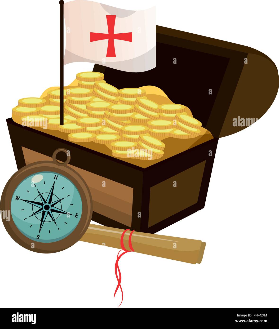 Cross coins Cut Out Stock Images & Pictures - Alamy