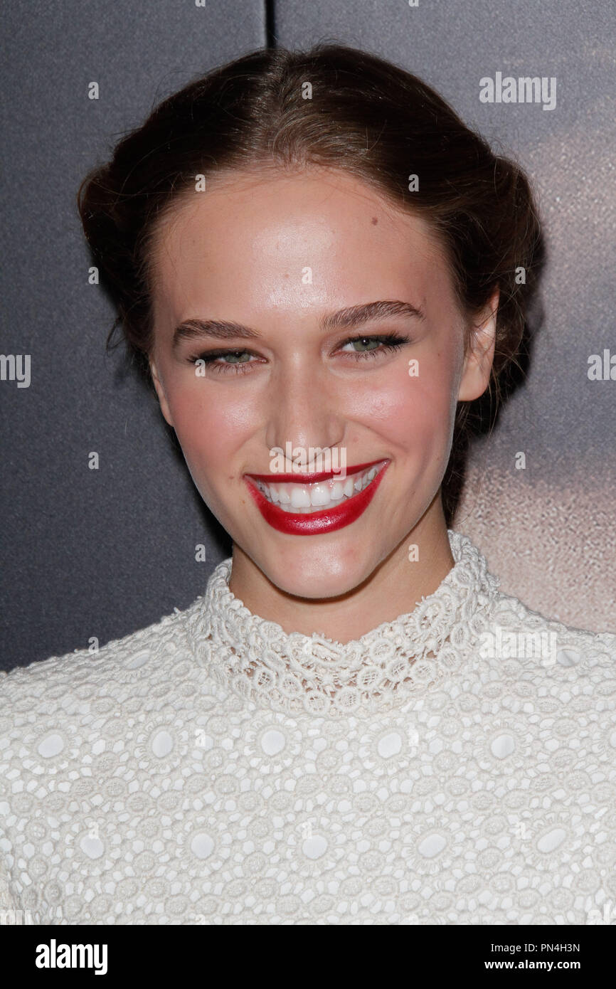 Zoe Graham at the Premiere of "Secret In Their Eyes" held at the Hammer ...