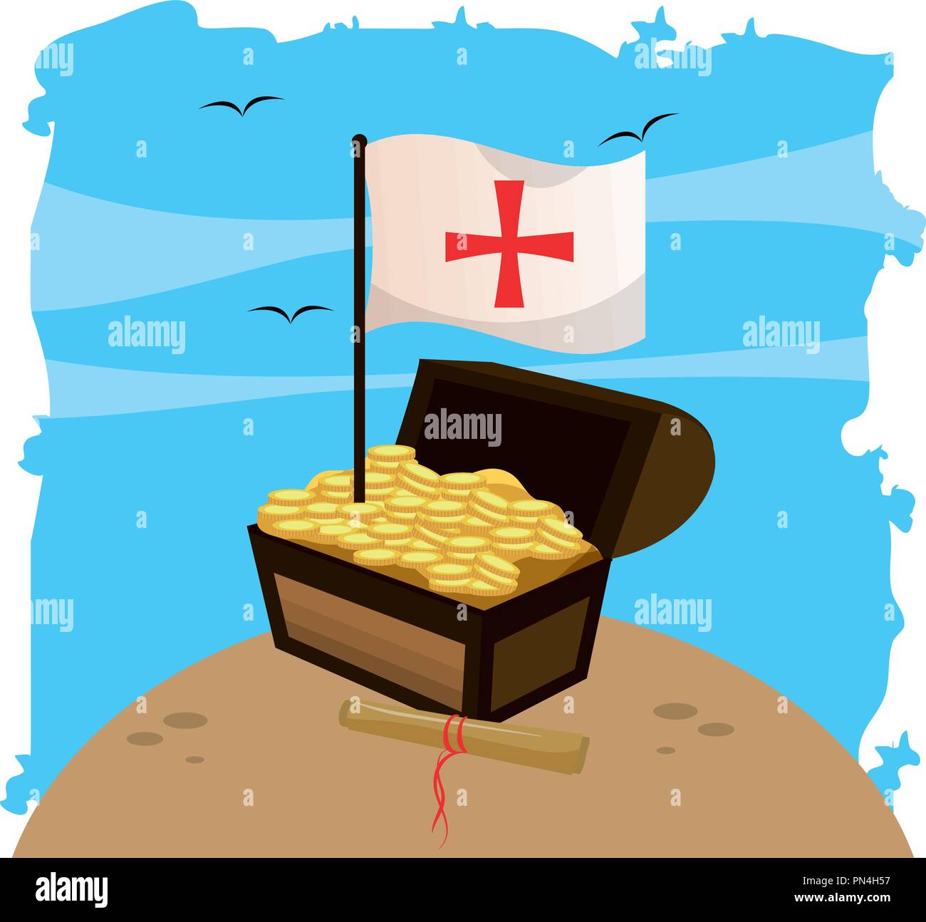 Medieval treasure cross coins hi-res stock photography and images - Alamy