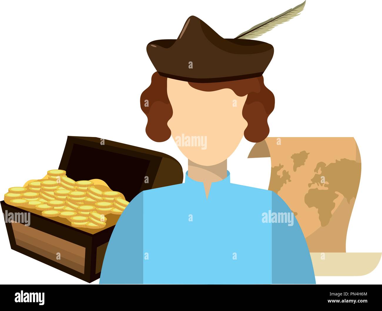 Historic chest Stock Vector Images - Alamy