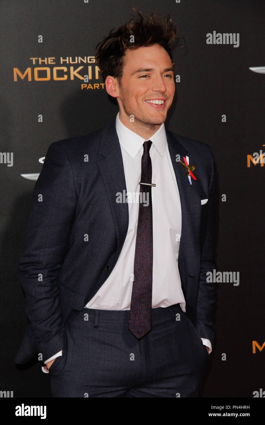 Sam Claflin at the Los Angeles Premiere of Lionsgates' "The Hunger ...