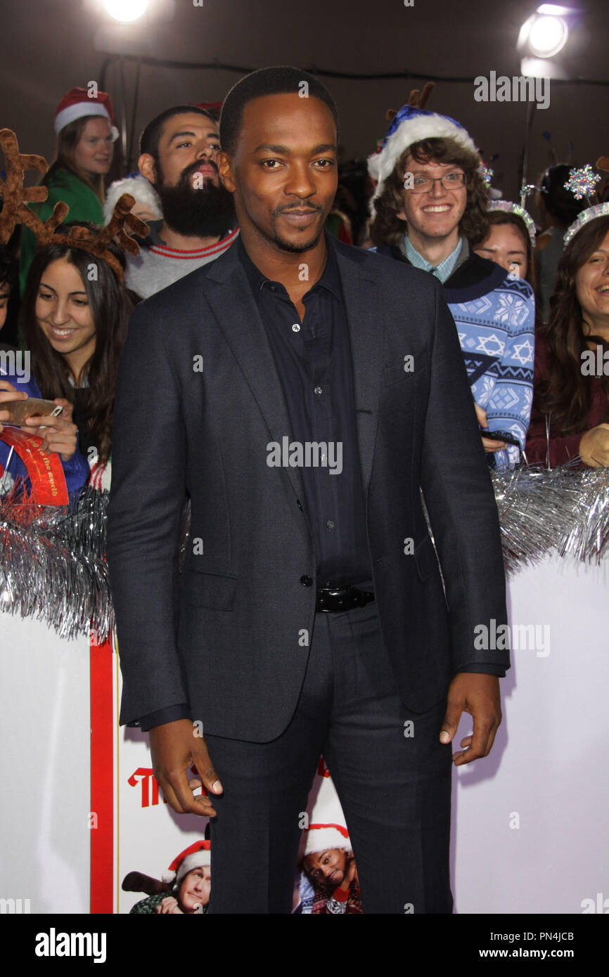 Anthony Mackie 11/18/2015 The Festive World Premiere of "The Night ...