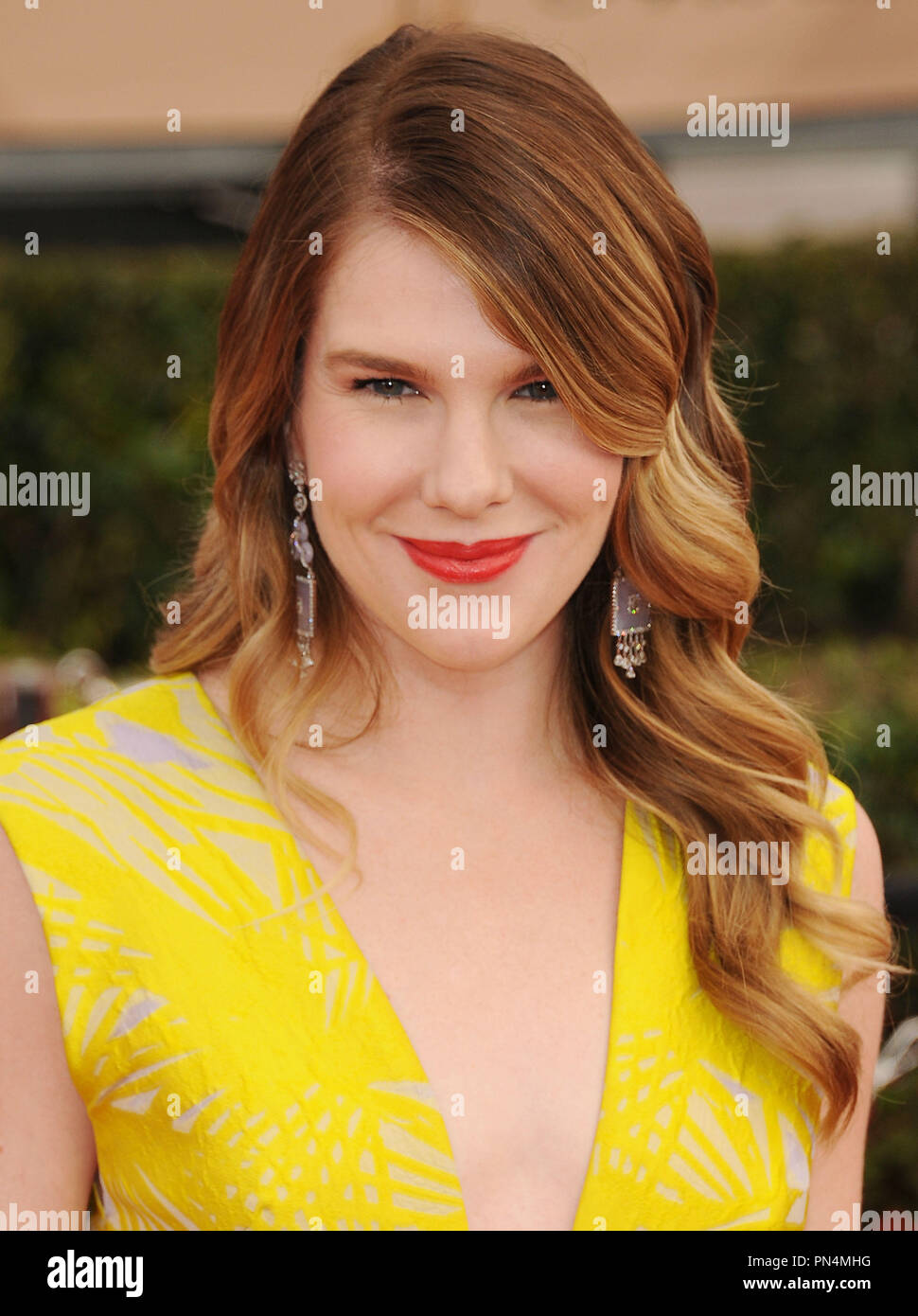 Lily Rabe at the 22nd Annual Screen Actors Guild Awards held at the ...
