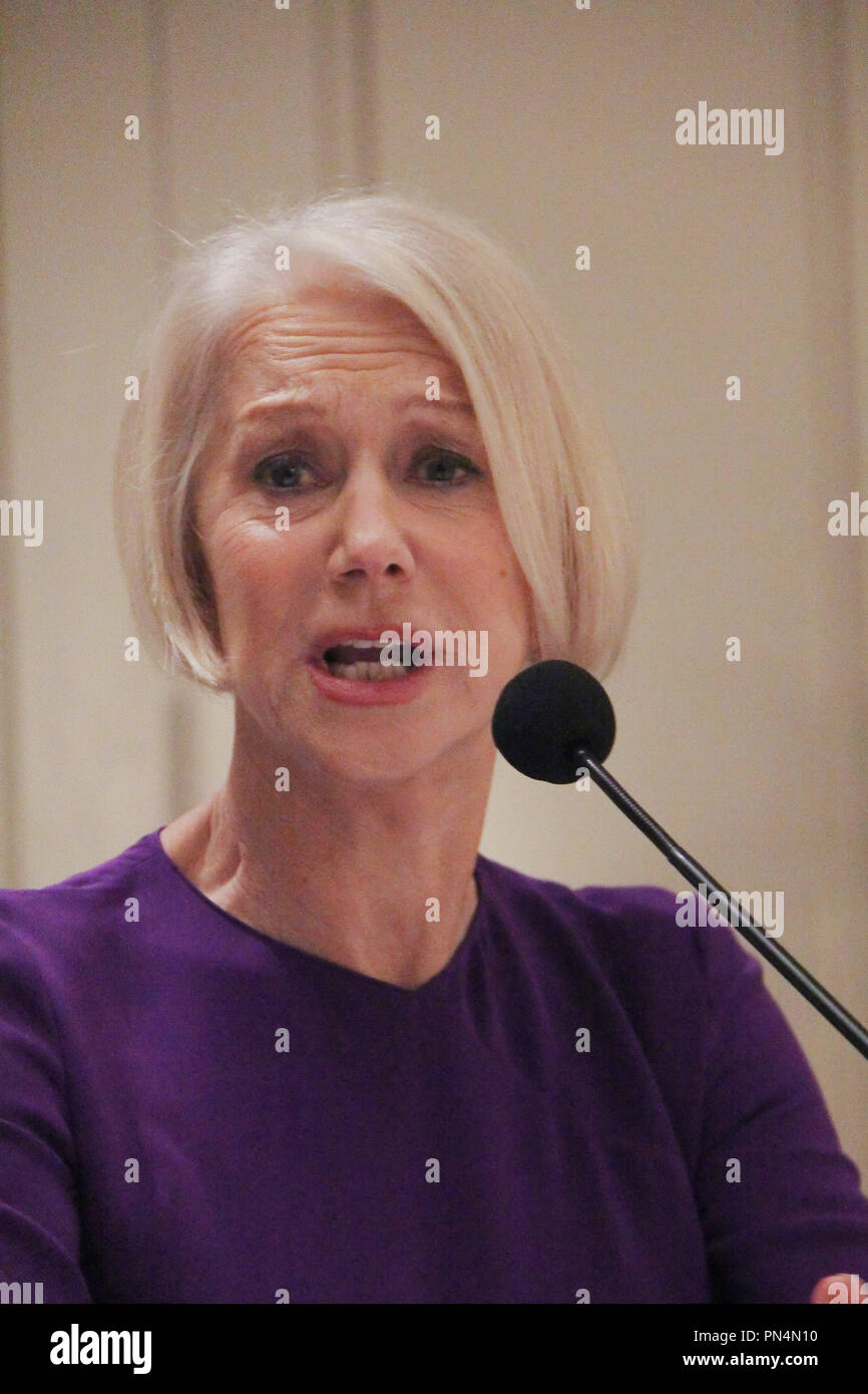 Helen Mirren 02/01/2016 "Eye in the Sky" Press Conference held at Four ...