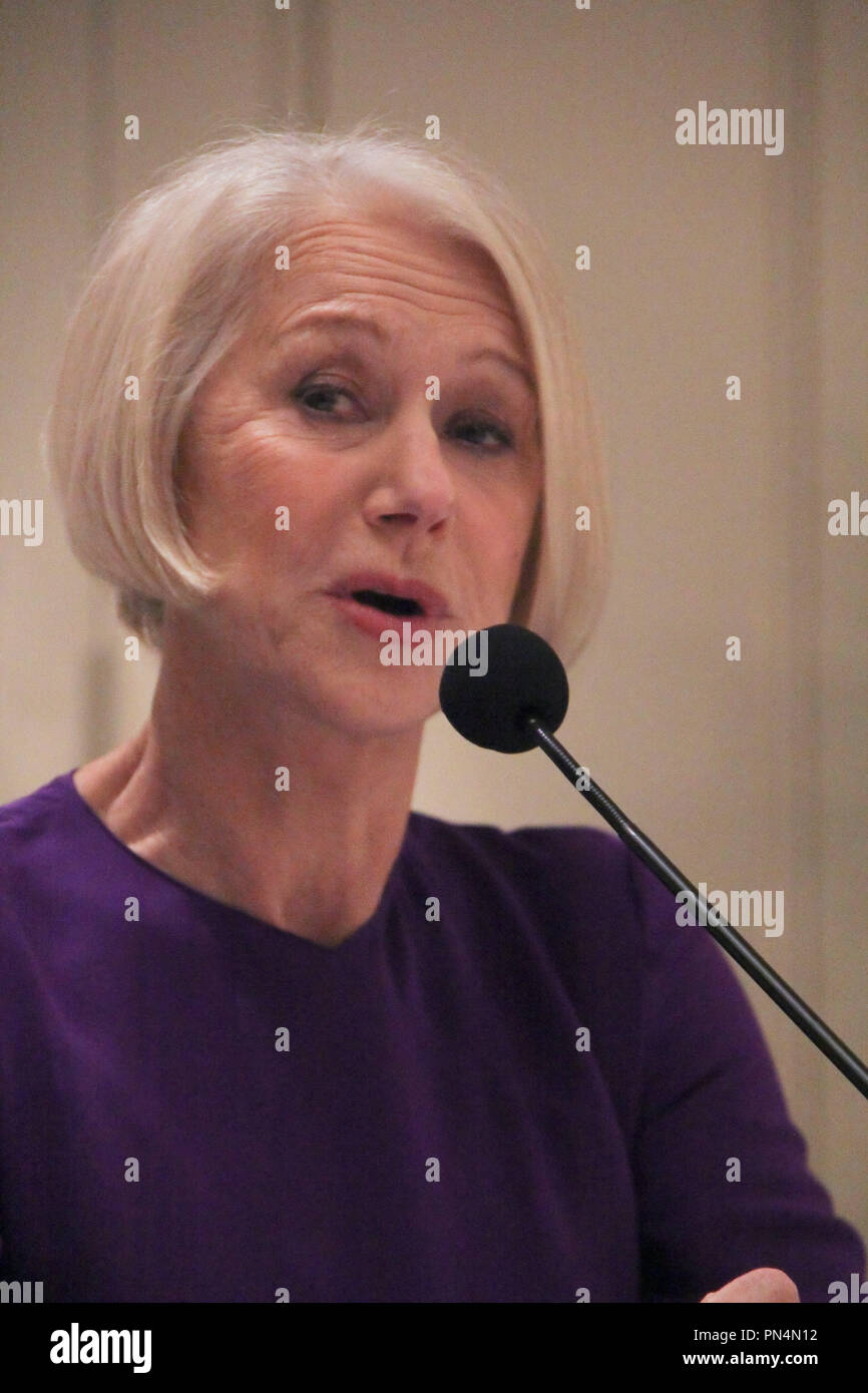 Helen Mirren 02/01/2016 "Eye in the Sky" Press Conference held at Four ...