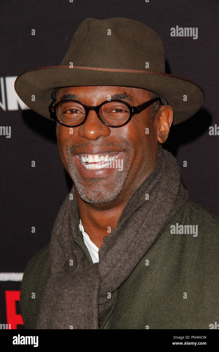Isaiah Washington at the premiere of Open Road's "Triple 9" held at ...